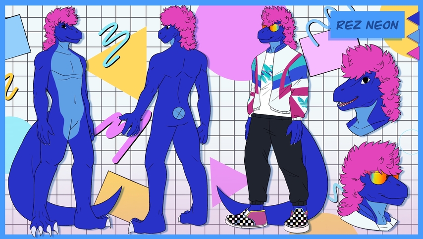 Rez Neon Ref Sheet 1.0 - Refsheet.net