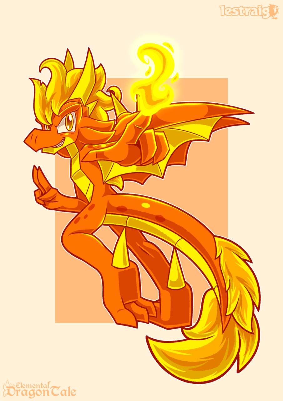 how to draw fire dragon dragon city