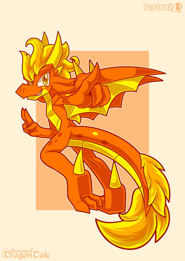 how to draw flame dragon from dragon city