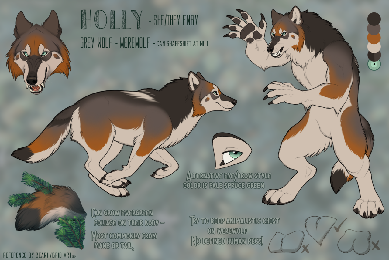 deviantart werewolf oc