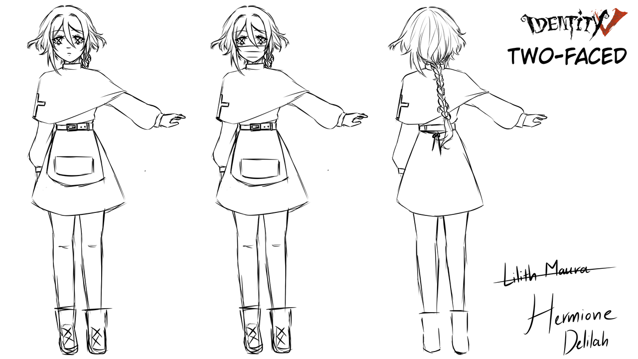 identity v coloring pages